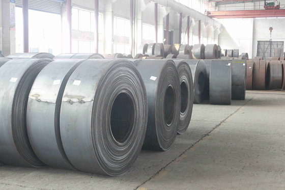 EN 10025, bobinas laminadas en caliente del acero del EN 10051, S235, tiras del acero S355 con los bordes cortados 1000m m - 2000m m