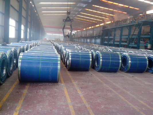 JIS G3312 strich galvanisierte Stahlspule mit Deckanstrich 15 - 25 um vor