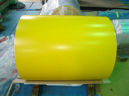 JIS G3312 strich galvanisierte Stahlspule mit Deckanstrich 15 - 25 um vor