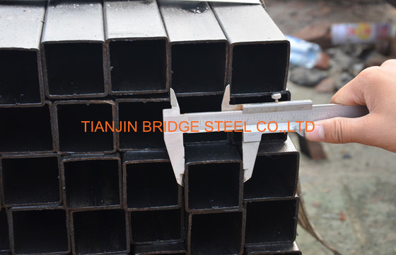 Труба Q195 Q235 Q345 ASTM A500 ASTM A53 толщиного квадрата стены стальная