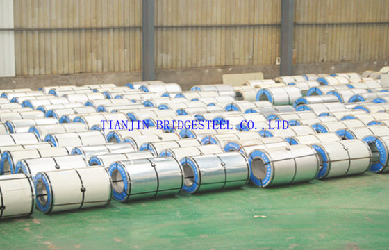 Bobina de acero galvanizada 600m m - 1250m m de la inmersión caliente de BS1387/de ASTM A53