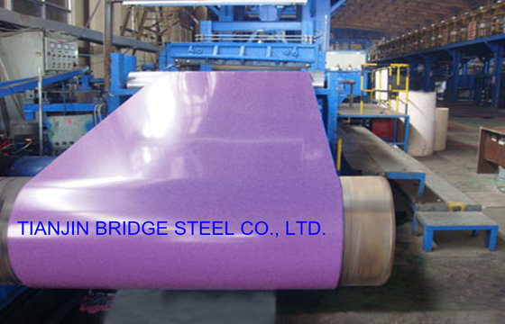El color galvanizado de la inmersión caliente cubrió la bobina de acero, bobina de acero de Dx51d/de Dx52d PPGI