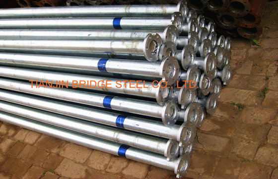 Programme 80 BS 1387 ASTM A53 de tuyau d'acier galvanisé 1 par pouce