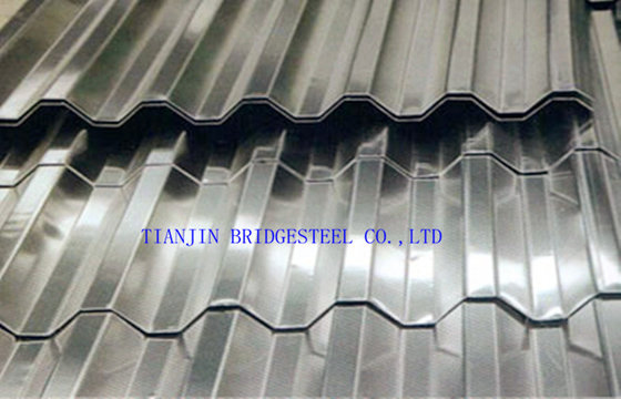 Heiße eingetauchte galvanisierte gewölbte Stahlblech-Dach-Platte 0.14mm – 1.2mm Stärke