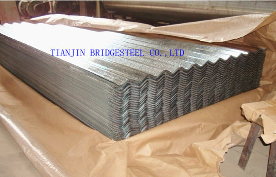 Kaltgewalztes galvanisiertes gewölbtes Stahldach bedeckt SGCC, DX51D, DX52D, JIS3310