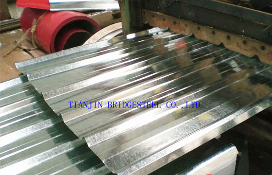Vor gemaltes galvanisiertes Stahlblech, färben überzogene gewölbte Metalldeckungs-Blätter
