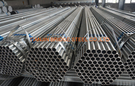 2"/6" Q215 ERW a pré galvanisé le tube rond de tuyau d'acier anticorrosion