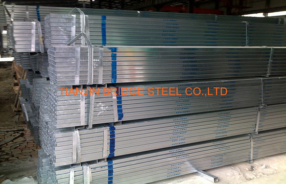 Tubo rectangular de acero pre galvanizado Q195 ISO9001 anticorrosión - 2000 de 2 pulgadas