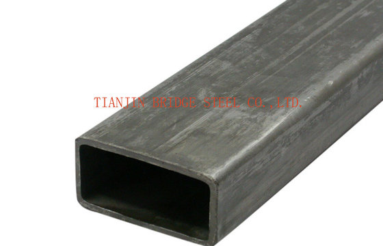 Tuyau d'acier de place d'ERW Q235, tuyauterie en acier rectangulaire ASTM A53 BS1387