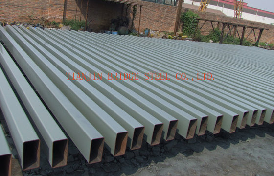 Hochfestes schwarzes Vierkantstahl-Rohr SCH30 SCH40 XXS ASTM A53