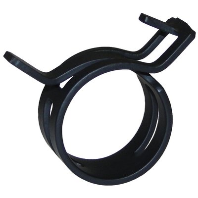 High Pressure Hose Clamp Stamping Metal Parts , Aluminum Stainless Steel Pipe Clamp