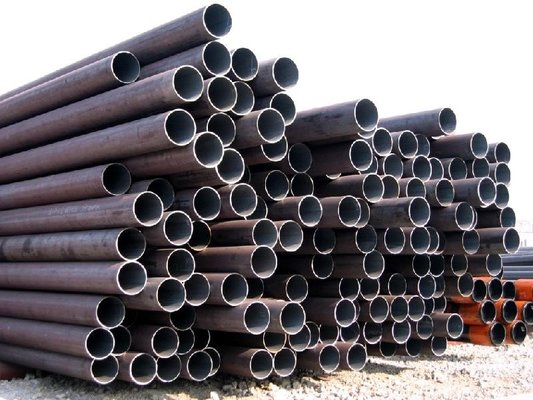 Tubería de acero inconsútil laminada en caliente los 6m, tubo sin soldadura de SCH 40 del acero de carbono