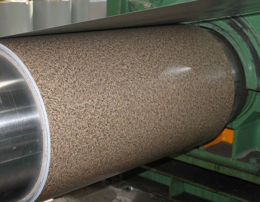 0.5mm - 1.0mm Marble Prepainted Galvanized Steel Coil SGCC / Q235