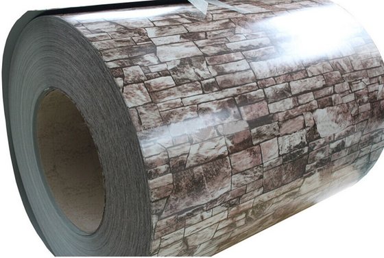 La couleur de PPGI a enduit la tôle d'acier galvanisée pré peinte plongée chaude de bobine en acier