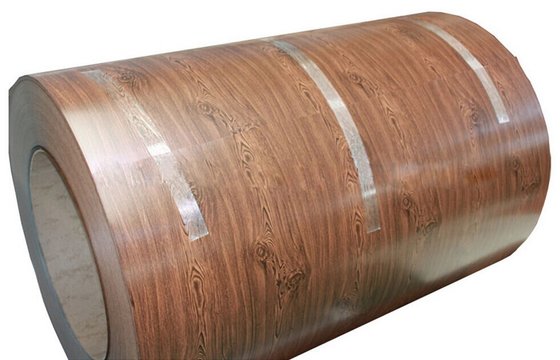 Pleine matériaux de construction en acier enduits de bobine de l'HB PPGI par couleur en bois dure
