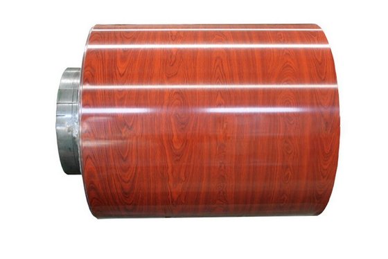 Pleine matériaux de construction en acier enduits de bobine de l'HB PPGI par couleur en bois dure