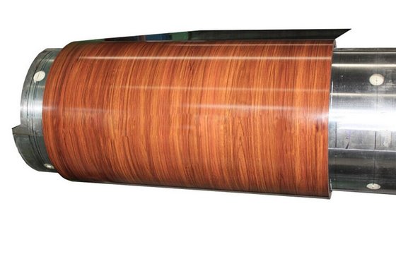 Pleine matériaux de construction en acier enduits de bobine de l'HB PPGI par couleur en bois dure