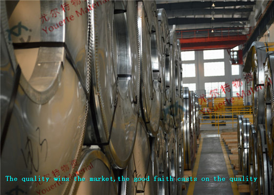 Kaltgewalztes SUS-en Inox ASTM JIS 201 202 Edelstahl-Spulen für Struktur/Gebäude