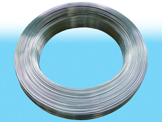 La haute fréquence a galvanisé le tube enduit par zinc en acier du × 0.65mm du tube 8mm