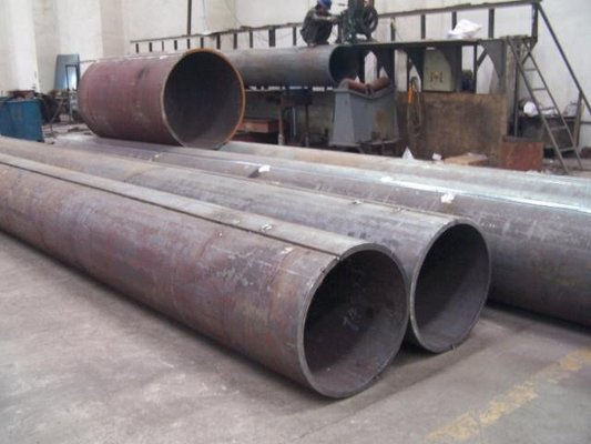 SGS SONCAP 12" 16" труба JIS G3454 EN10219 ERW стальная круглая для структуры