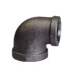 Long Lifespan Galvanized Steel Pipe 90R Reducing Elbow For Petroleum