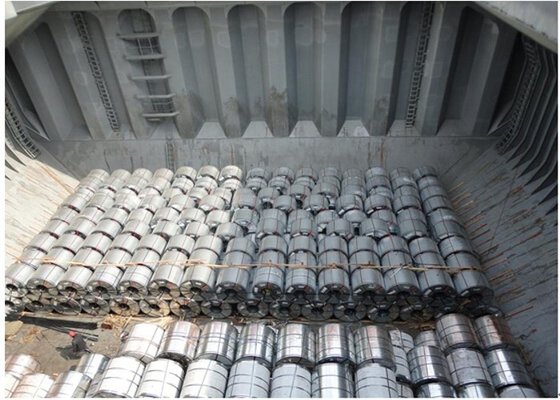 DX51D Prime Hot Dipped Galvanized Steel Coils , galvanized metal strips EN10327