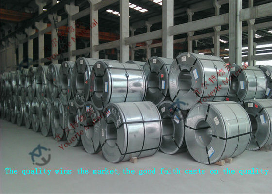 Катушка Q195 DX51D SGCC ASTM A653M JIS 610mm Горяч-окунутая гальванизированная стальная, катушка 0.14mm до 3.0mm стальная