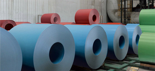 La couleur enduite a enduit la bobine d'une première couche de peinture en acier galvanisée de PPGI chromated, largeur de 1250mm