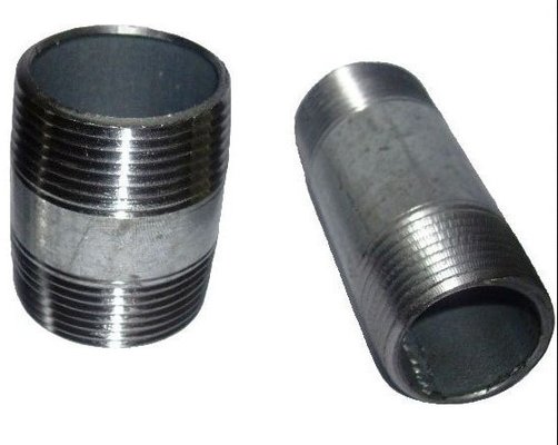 Ниппели стальной трубы ASTM A733 ASTM сваренные A53, ANSI резьбы/ASME B1.20.1
