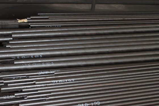 DIN1629 tuyau rond en acier non allié, tube sans couture d'acier au carbone pour l'équipement chimique