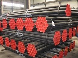 Les tuyaux sans couture d'acier au carbone, utilisés dans l'huile ou l'industrie, rencontre api 5L, ASTM A106 et ASTM A53