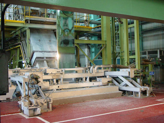 Chaîne de production en acier continue de galvanisation d'immersion chaude de bande bobine en acier laminée à froid