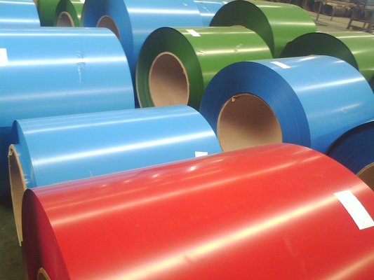 толщина JIS 0.15-0.6mm prepainted гальванизированная стальная катушка (PPGI)