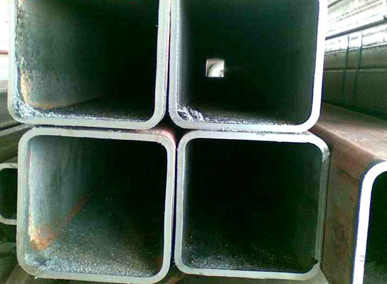 W.T 1.0mm - la résistance électrique carrée de 17.75mm a soudé la tuyauterie structurelle du tuyau d'acier/SS41 SS400