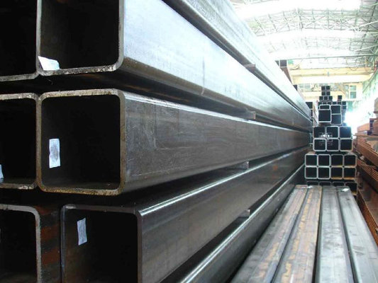 W.T 1.0mm - la résistance électrique carrée de 17.75mm a soudé la tuyauterie structurelle du tuyau d'acier/SS41 SS400