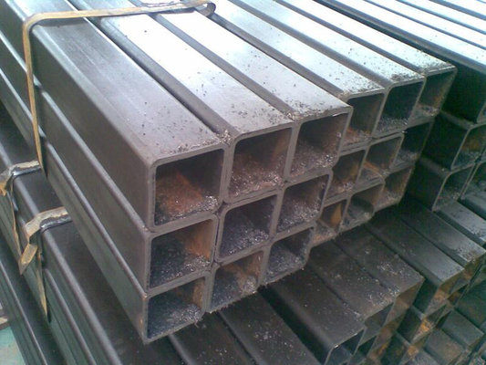 W.T 1.0mm - la résistance électrique carrée de 17.75mm a soudé la tuyauterie structurelle du tuyau d'acier/SS41 SS400