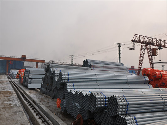 ASTM A53 A106 galvanisierte geschweißtes Kohlenstoffstahl-Rohr Hochdruck-DIN1626 2448 JIS BS