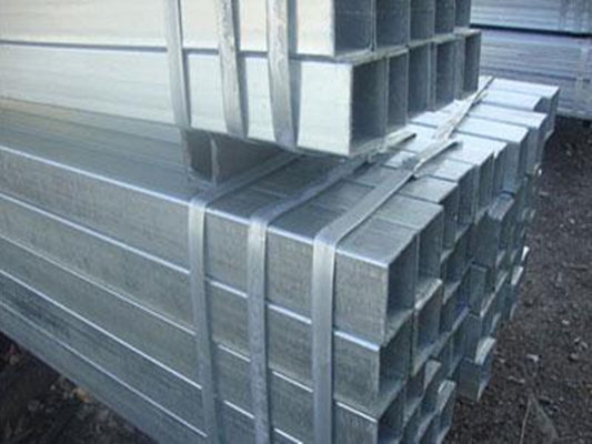 La résistance électrique soudée a galvanisé le tuyau d'acier api carré 5L GR.B ASTM A53