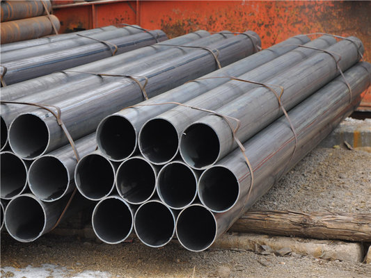 Standard ASTM A53 A106 schweißte Stahlrohr/Baustahl-Rohr DIN1626 2448 JIS BS