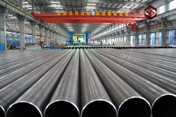 Tube en acier laminé à chaud de St52 DIN1629 34CrMo4 SAE JIS/tuyau d'acier sans couture mur mince