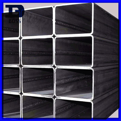 Q235 tubes en acier soudés ronds, tuyau d'acier structurel rectangulaire