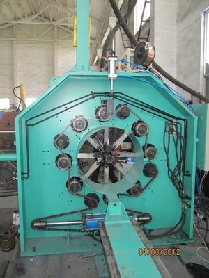Machine automatique de Fermer-Soudure de 340/14000mm Polonais léger, machine de soudure de tube