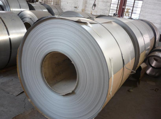 l'acier inoxydable de largeur de 1219mm 1500mm love 8K la bobine de la surface enduite par PVC 321 solides solubles