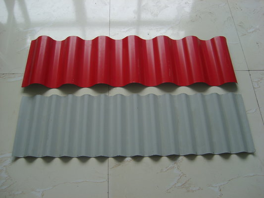 Farbmalerei-Welle runzelte Stahlblech/galvanisiertes Stahlblech