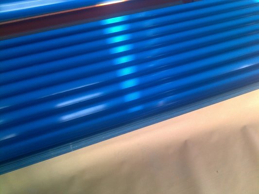 Prepainted galvanisierte gewölbte Dachstahlplatte/-blatt isolierte 836mm, 0,2 - 0.6mm