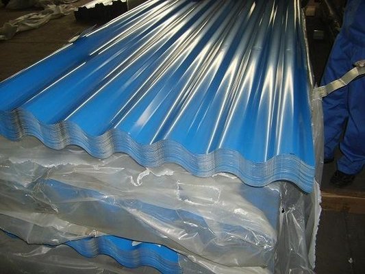 Galvanized strich profiliertes Metalldach-Blatt/das wellenartig bewegte Stahlblech der Art vor