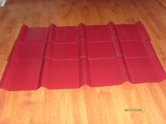 ASTM A653M/JISG 3302 runzelte beschichtete die Stahldeckungs-Blattfarbe/ppgi Blatt