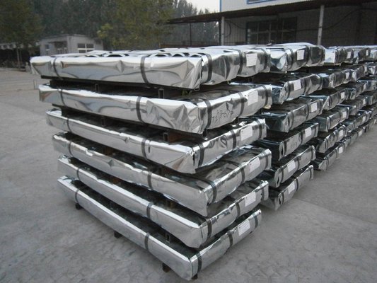 толщина 0.15-1.5mm гальванизировала рифлёный лист толя, ASTM A653