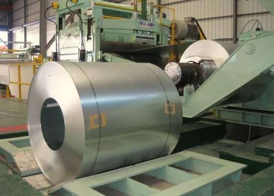 610 mm JIS G3302 chaud plongé galvanisé acier bobine rouleau pour toitures
