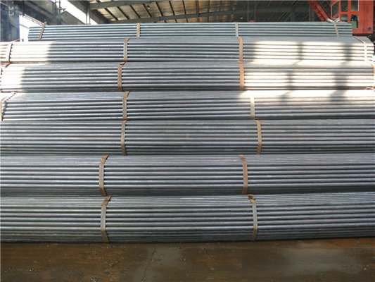 Tuyau d'acier au carbone rond d'ERW Q195, Q235, Q345B, ST37, ST35, A36, A53, SS41